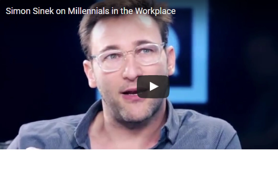 Simon Sinek; millennials in de arbeidsmarkt zijn niet-gefocust. Zin of onzin? Video - TomorrowMobile